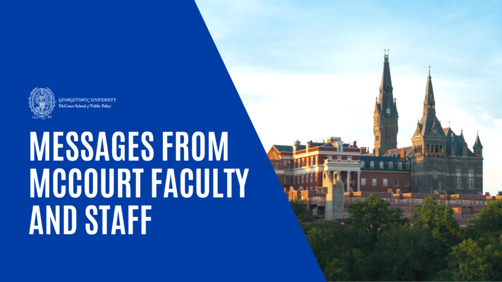 Celebrating the Class of 2020! | McCourt School of Public Policy ...