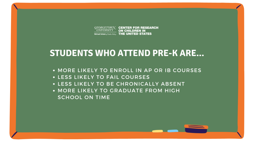 Universal pre-K: The long-term benefits that exceed short-term costs - McCourt School of Public ...
